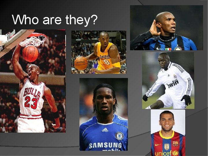 Who are they Who are they Who are