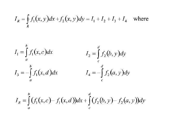 Line Integral II Line integral in an irrotational