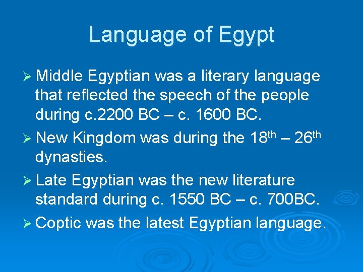 All About Egypt By G D and M