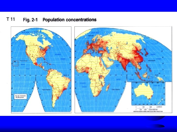 Population Geography WHERE AND WHY F Distribution of