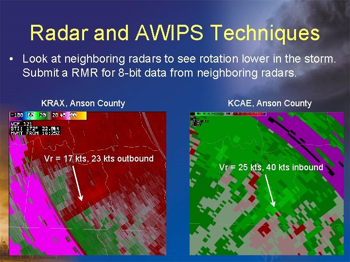 Tropical Cyclone Tornadoes Best Practices Doug Schneider WFO