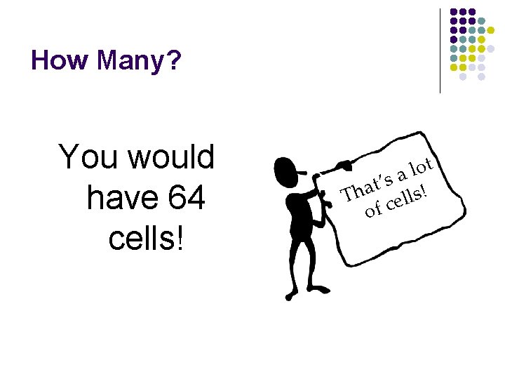 Cell Division An informative presentation by your wacky