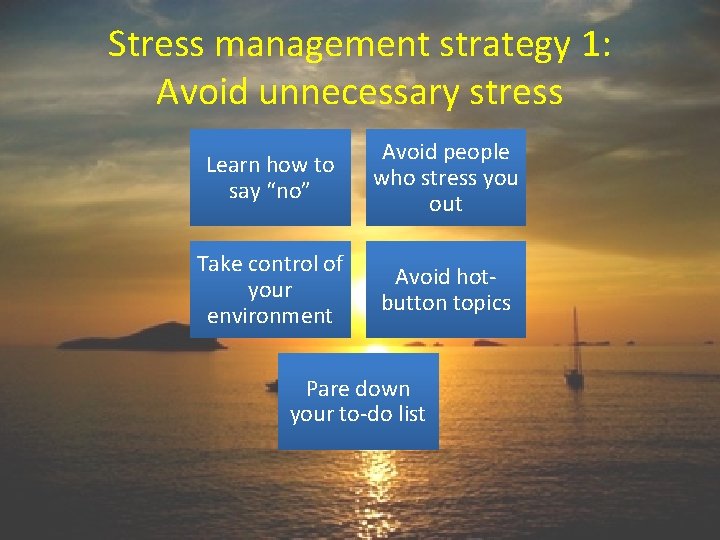 Stress management Group member Teh Wai Tian Lee