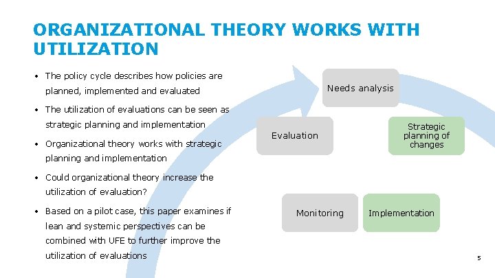 APPLYING SYSTEMIC PERSPECTIVES AND LEAN METHODS TO TAKE