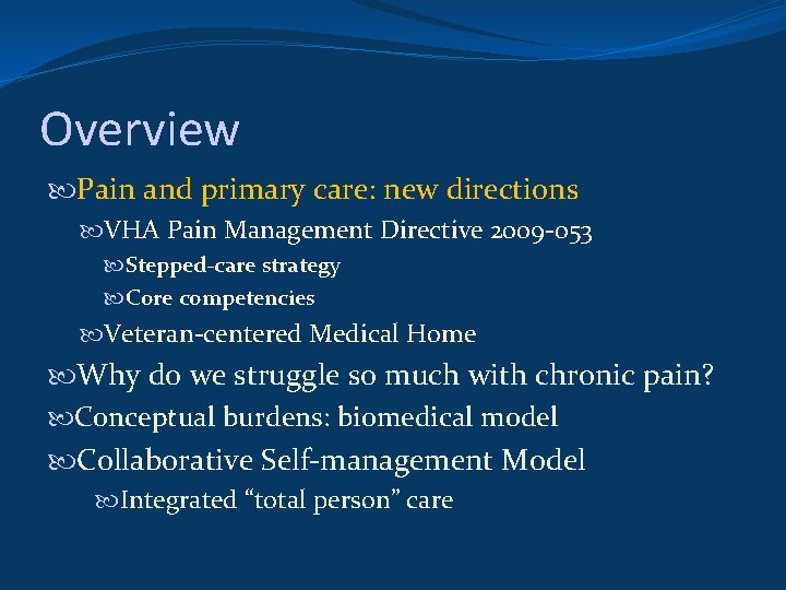 THE BEGINNING OEFOIF Trauma and Axial Load Injuries