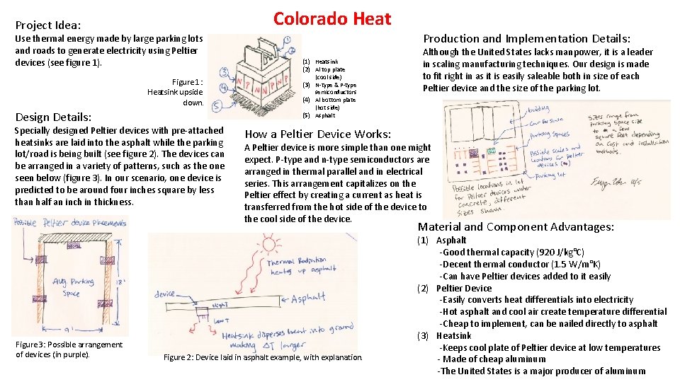 Colorado Heat Project Idea Use thermal energy made