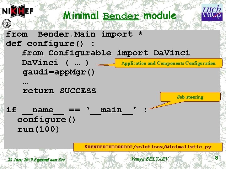 Bender v 12 r 1 as your analysis