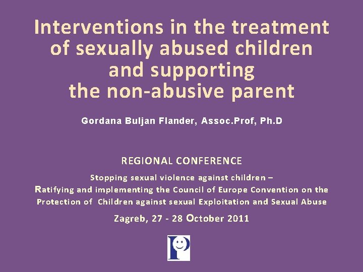 Interventions in the treatment of sexually abused children