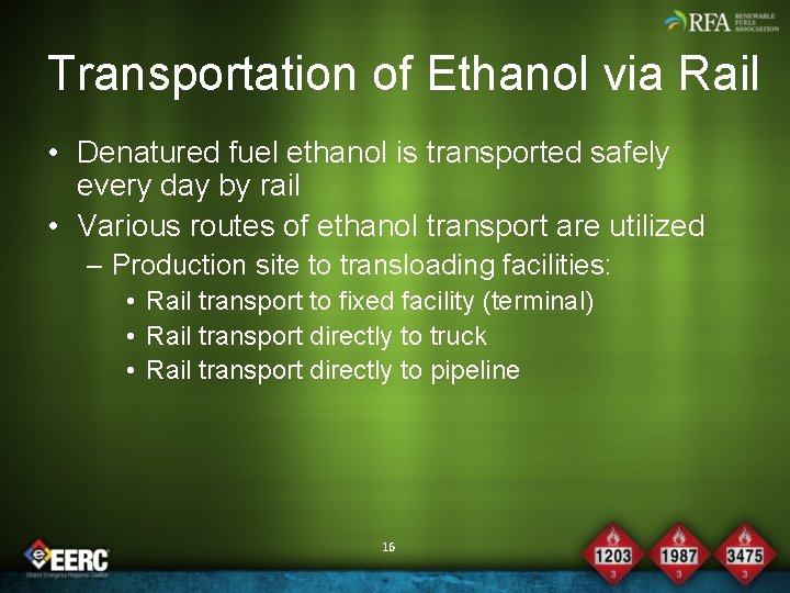 Module 3 Transportation and Transfer of EthanolBlended Fuels