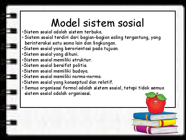 Chapter 1 Sekolah sebagai sistem sosial teori organisasi