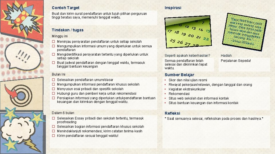 Contoh Target Inspirasi Buat dan kirim surat pendaftaran
