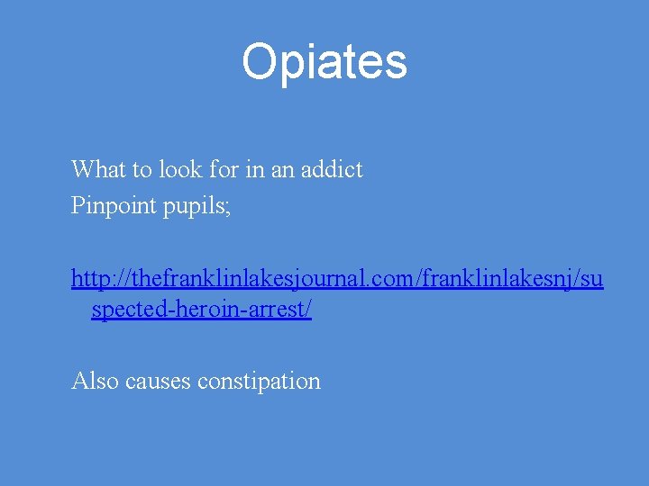 Forensic Science Lecture 9 Introduction to Drugs Donald