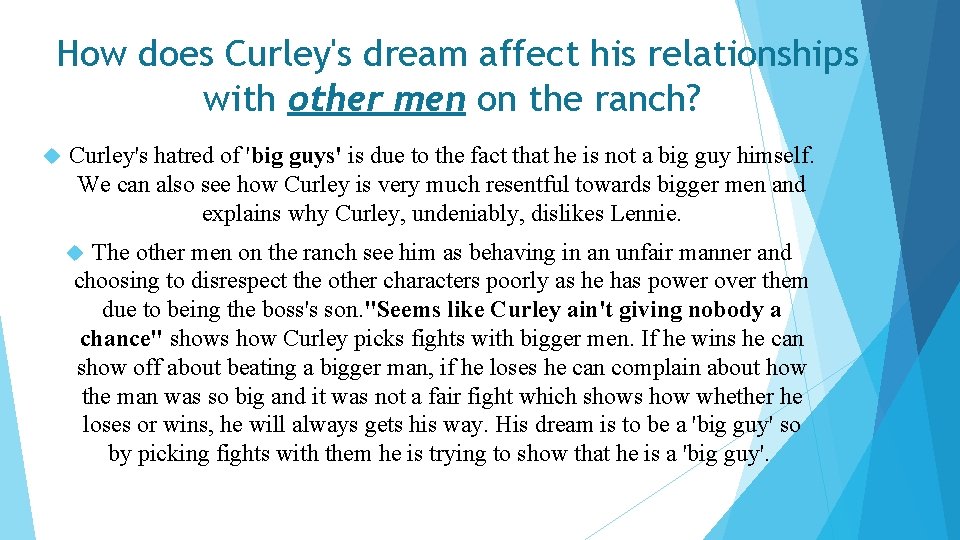 CURLEYS DREAM PRESENTATION BY AMELIA JOHN AMELIA DEAKIN