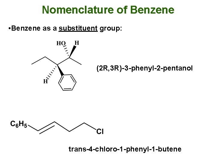 Chapter 14 Aromatic Compounds CH 14 1 Nomenclature