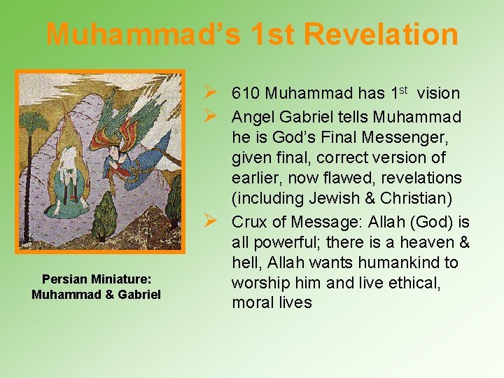 Background Introduction to Early Islam Geographic Context 6