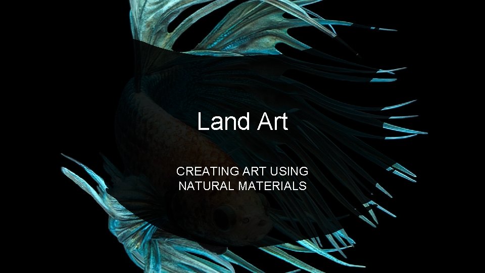 Land Art CREATING ART USING NATURAL MATERIALS Stonehenge