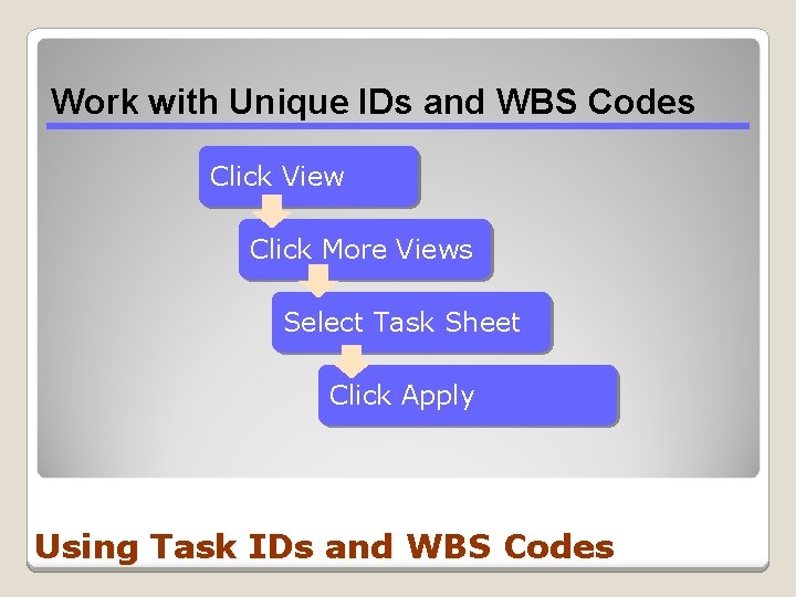 Advanced Project Plan Formatting Lesson 14 Skills Matrix