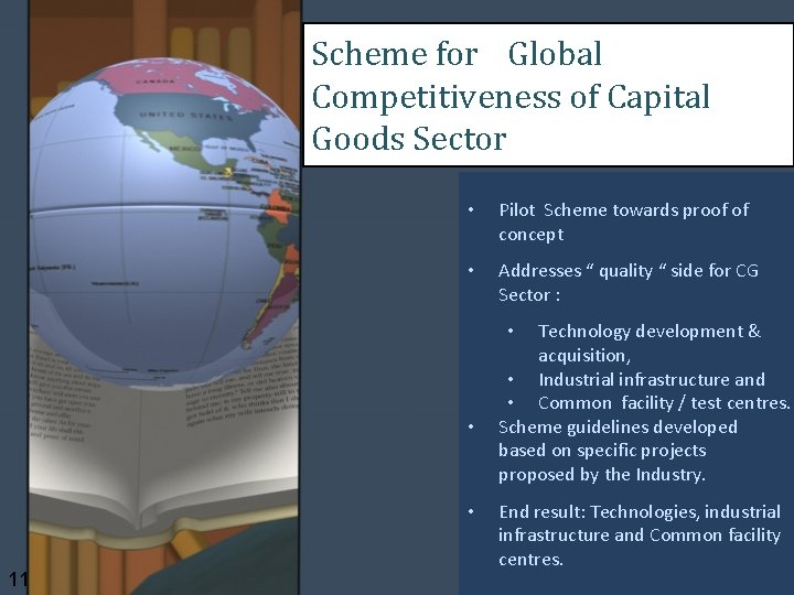 Scheme for Global Competitiveness of Indian Capital Goods