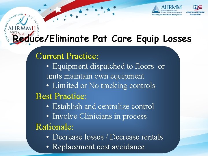 Supply Chain Best Practices Presented to Society for