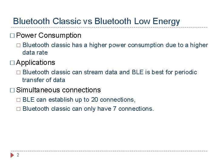 Embedded Systems Lab 7 Bluetooth Low Energy BLE