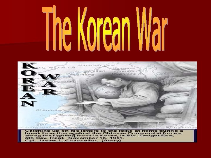 Warm Up What is the Cold War What