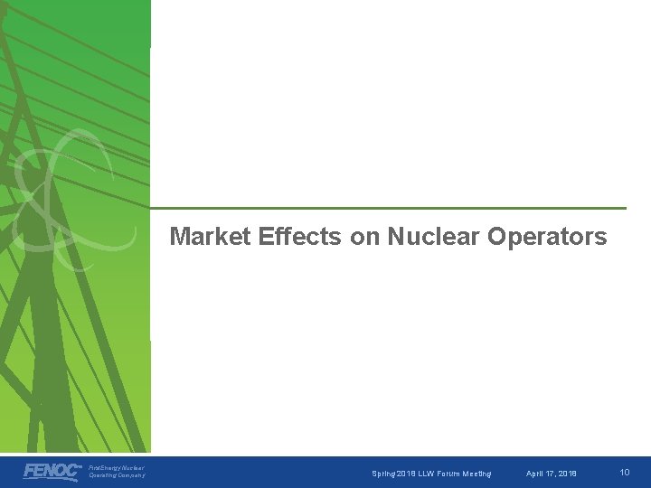 Future Direction of the Nuclear Industry Developing a