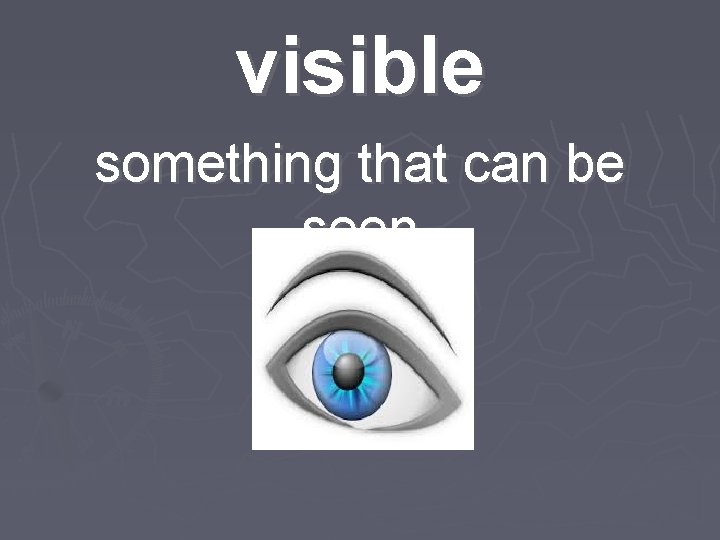 Light and Shadows Vocabulary Words T ama Trotti