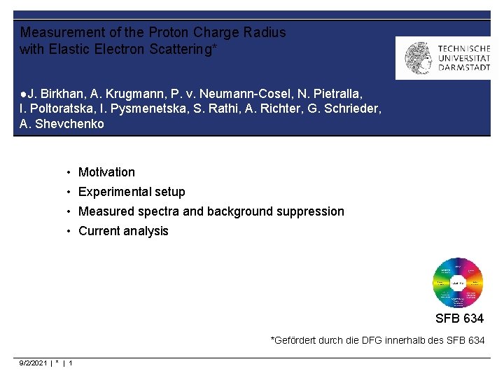 Measurement of the Proton Charge Radius with Elastic