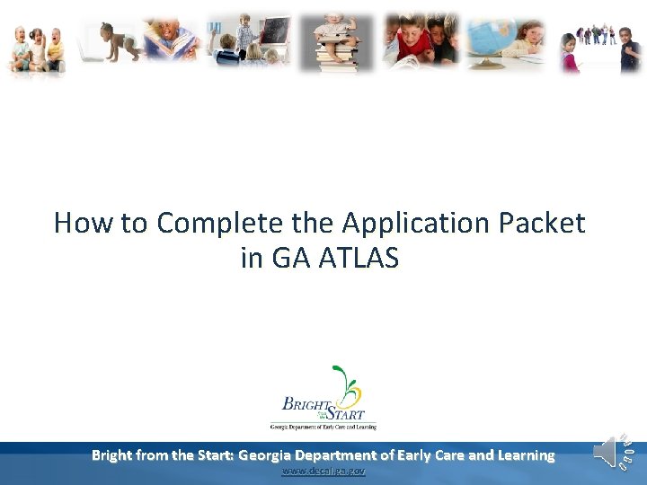 How to Complete the Application Packet in GA