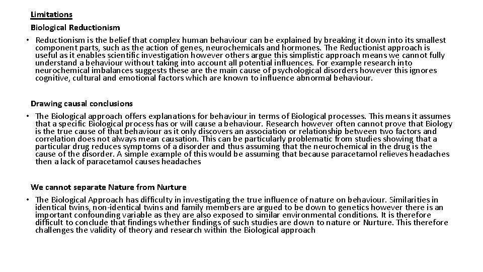 OCD Biological explanation Create 3 questions on any