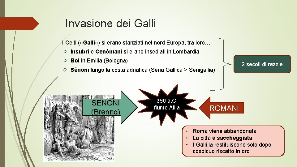 La prima et repubblicana LA GUERRA CONTRO ETRUSCHI