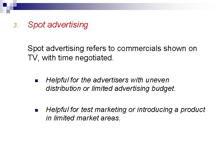 CHAPTER 11 Evaluation of Broadcast media TELEVISION ADVANTAGES