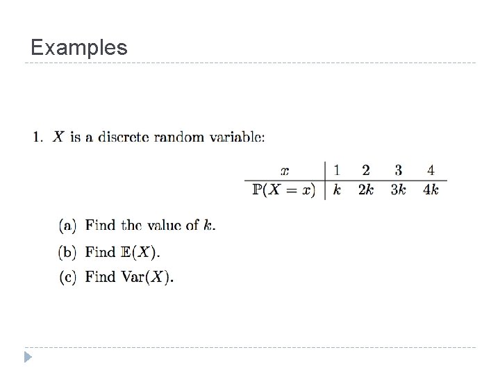 Lesson 96 Expected Value Variance of Discrete Random