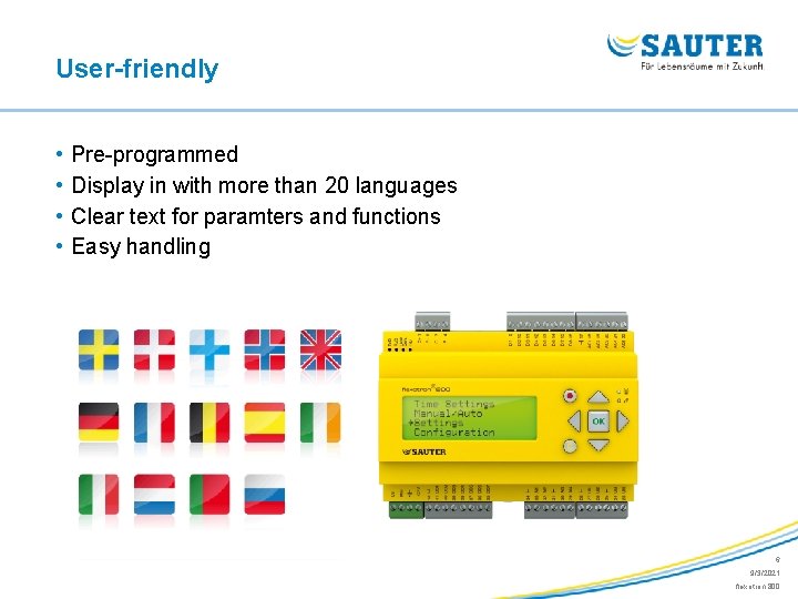 flexotron 800 Configurable powerful and with communication capability