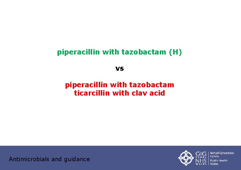 3 rd May 2012 Antimicrobial use and guidance