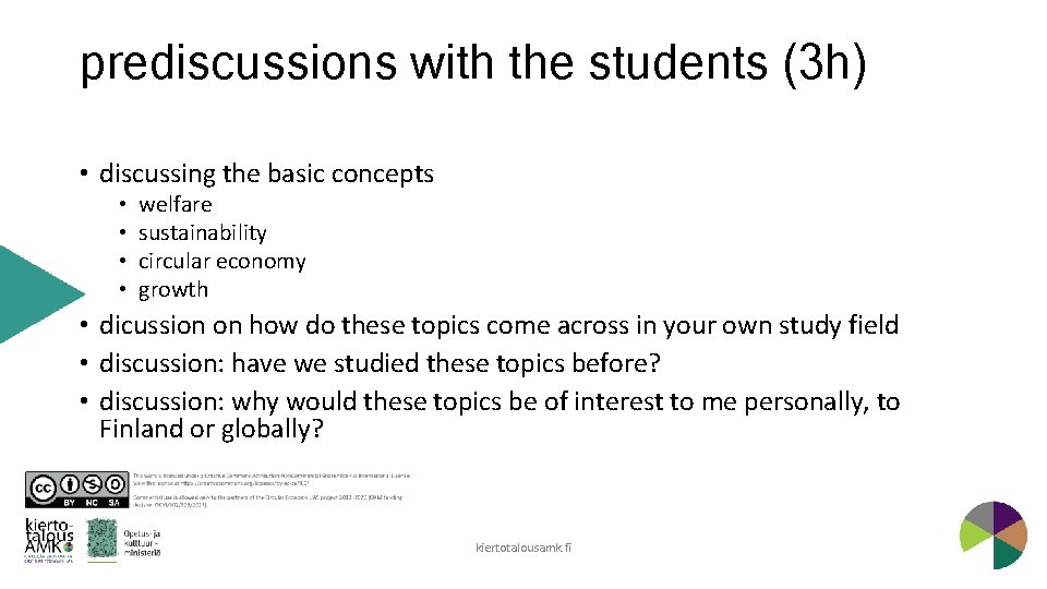 Sustainable welfare and circular economy Piia Nurmi 30