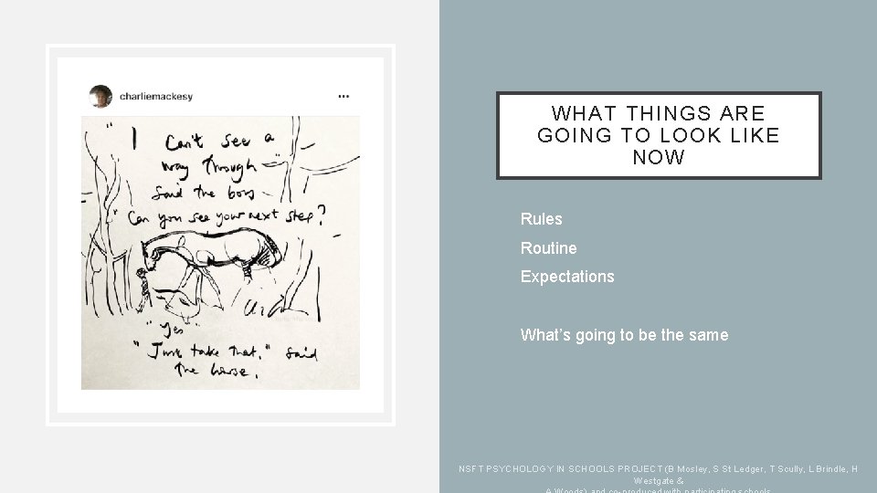 WELCOME BACK SCHOOL NAME NSFT PSYCHOLOGY IN SCHOOLS