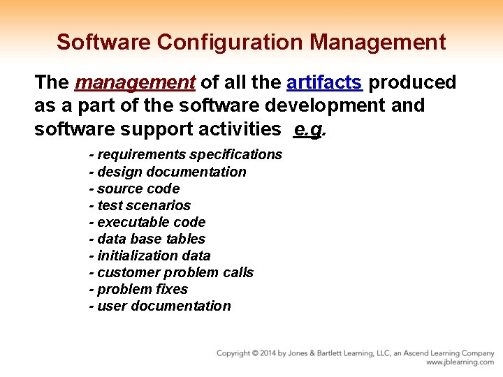 Chapter 11 Configuration Management Integration and Builds Configuration