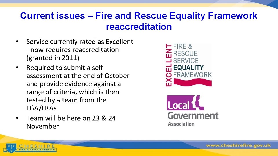 Equality and Inclusion and the Fire and Rescue
