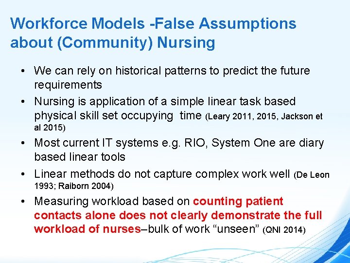 The Cassandra Project Building a Sustainable Workload Activity