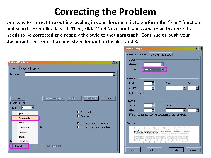 Outline levels are important because they are one
