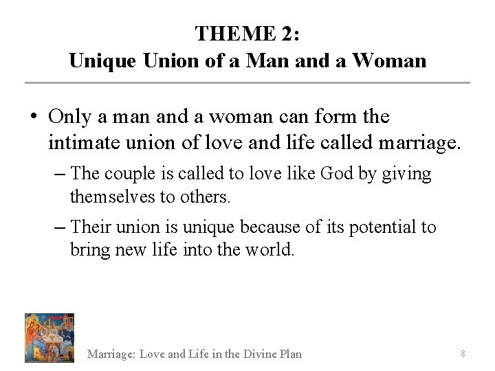 MARRIAGE Love and Life in the Divine Plan