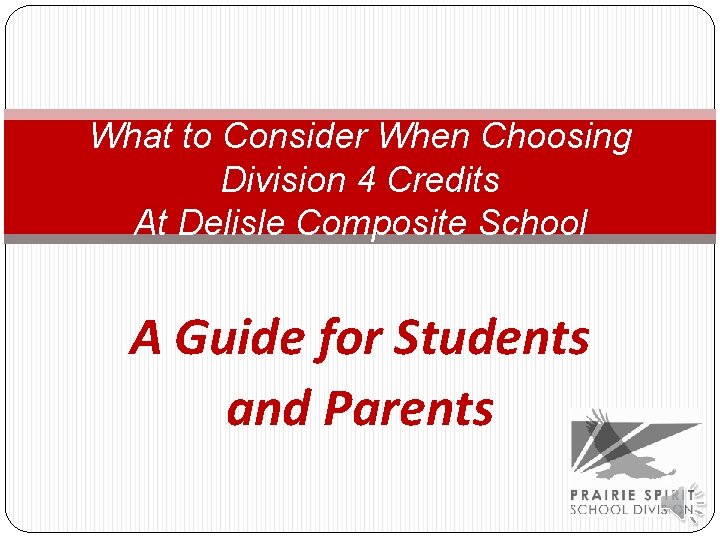 What to Consider When Choosing Division 4 Credits