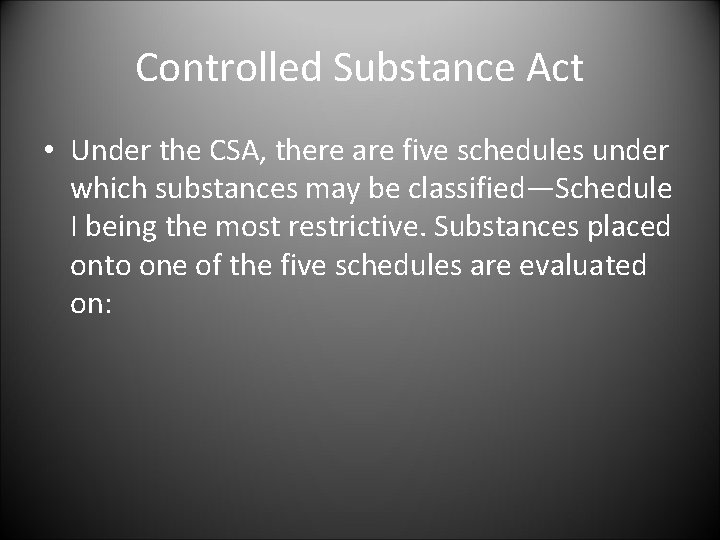 Overview of Current Synthetics Darrell L Davis Laboratory