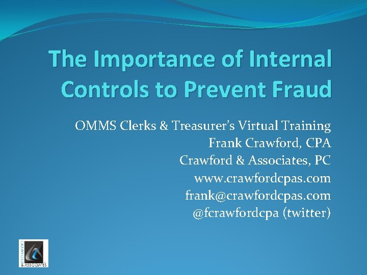 The Importance of Internal Controls to Prevent Fraud