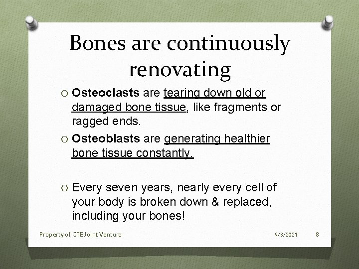 Tissue Healing Fracture Healing 1 932021 Bellwork Take