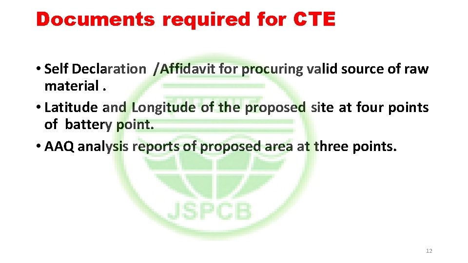 HAZARDOUS WASTE MANAGEMENT Presentation by Jharkhand State Pollution
