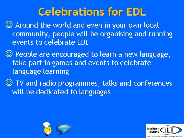 European Day of Languages 26 September Think Discuss