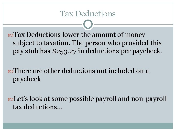 Cash Flow and Budgeting 2 Continued THE COMPLEXITY