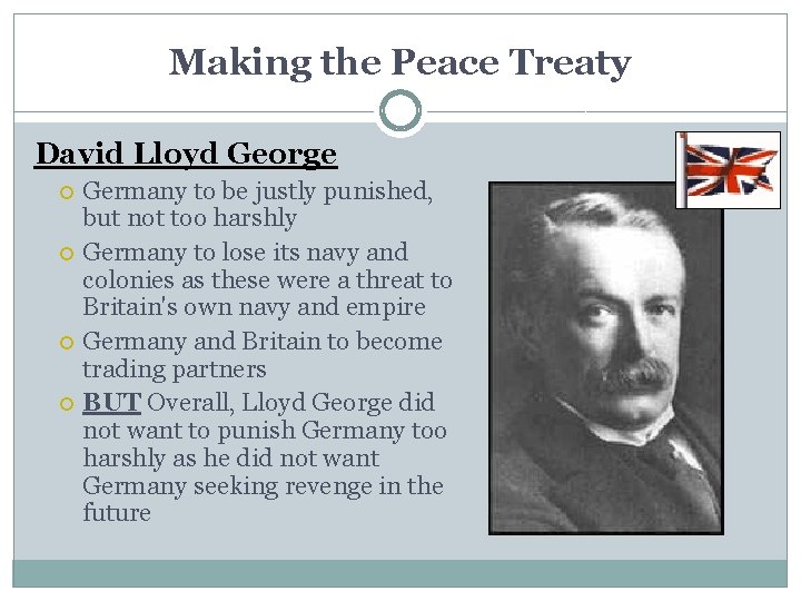 The Treaty of Versailles A DIKTAT BY WILSON